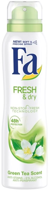 Fa Fresh & Dry Green Tea антиперспирант в спрей | notino.bg