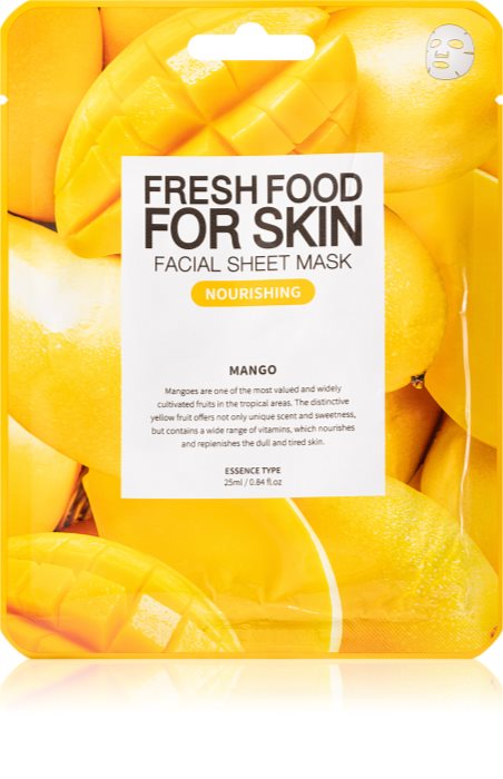 Farm Skin Fresh Food For Skin MANGO nourishing face sheet mask | notino ...