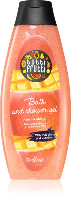 Farmona Tutti Frutti Peach & Mango żel do kąpieli i pod prysznic Farmona Tutti Frutti Peach & Mango żel do kąpieli i pod prysznic