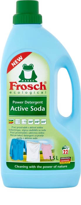 Frosch Power Detergent Active Soda skalbiklis | notino.lt