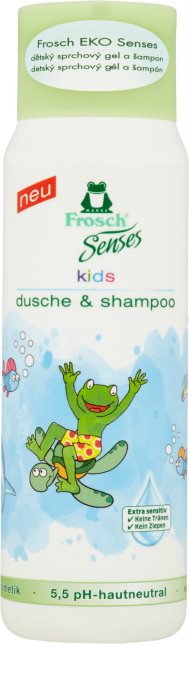 Frosch Senses Kids Shampoo und Duschgel für Kinder