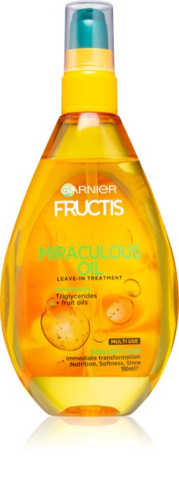 Garnier Fructis Miraculous Oil Nourishing Oil For Dry Hair | notino.co.uk