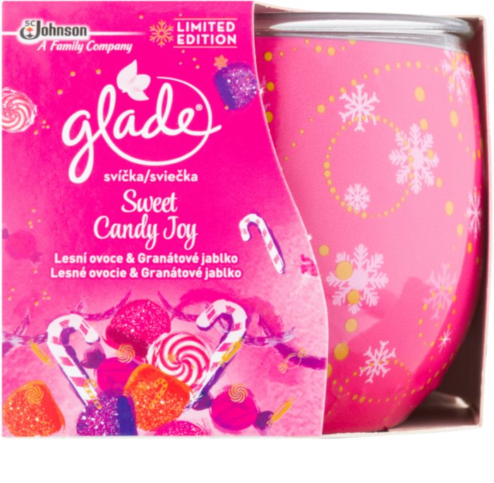 Glade Sweet Candy Joy Scented Candle | notino.co.uk