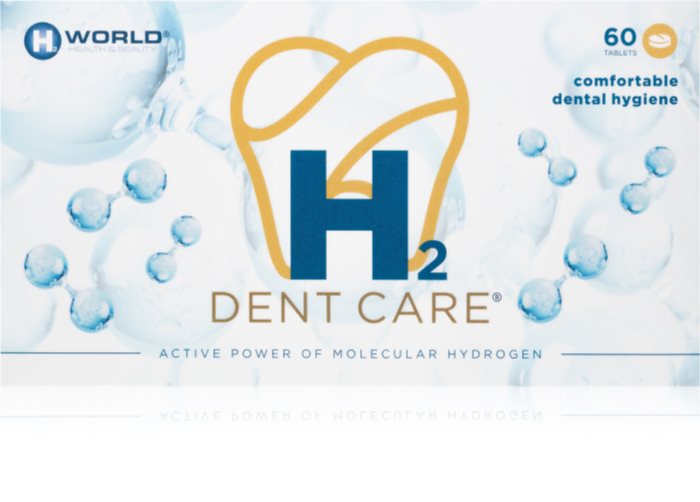 H2 Dent care tablety pastilles pour un nettoyage intense des dents ...