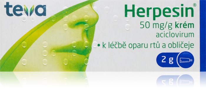 Herpesin Herpesin 50MG/G CRM 2G krém | notino.cz