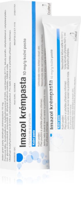 Imazol Imazol 10 mg/g kožní pasta | notino.cz