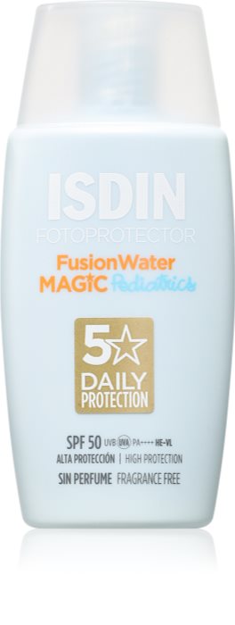 ISDIN Pediatrics Fusion Water Sun Cream For Kids SPF 50 | notino.co.uk