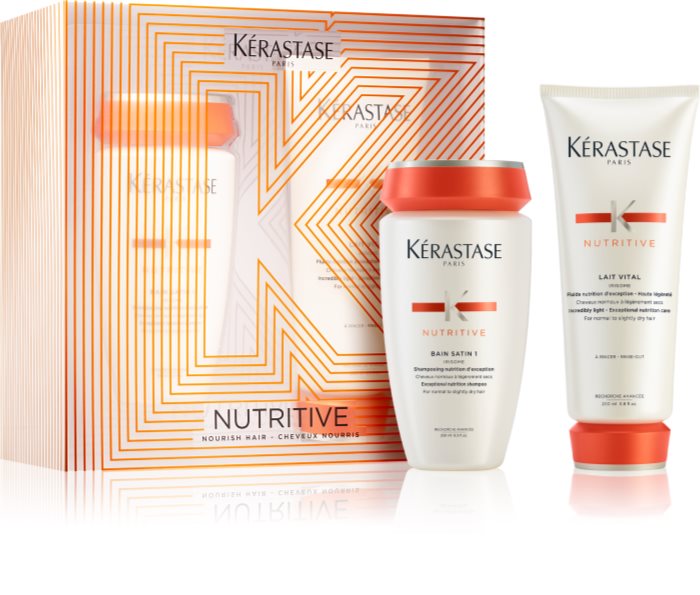 Kérastase Nutritive Bain Satin 1 coffret (para cabelo normal a seco ...