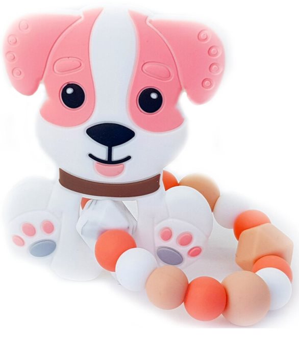 KidPro Teether Puppy Pink chew toy | notino.co.uk