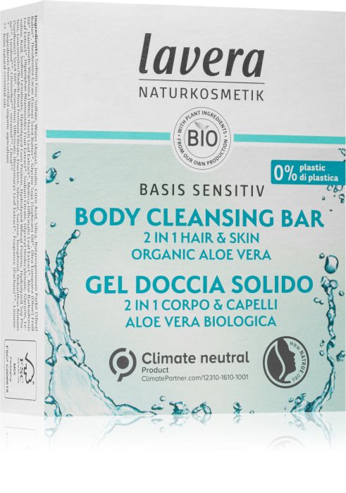 Lavera Basis Sensitiv Bar Soap for Body and Hair | notino.ie