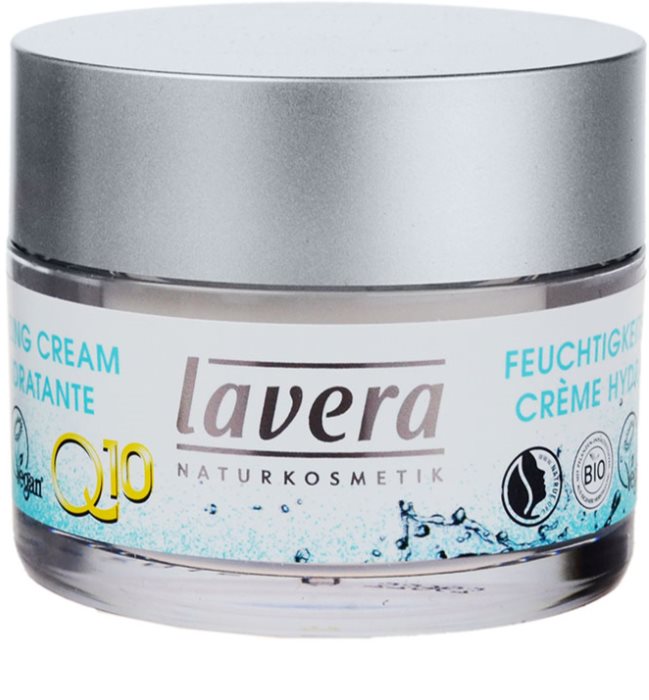 Lavera Basis Sensitiv Q10 Feuchtigkeitscreme gegen Falten | Notino