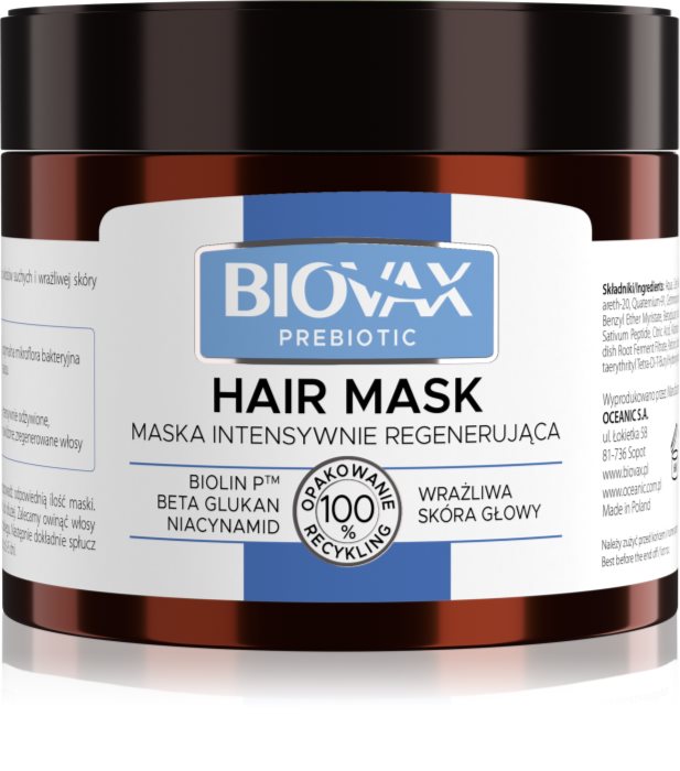 L’biotica Biovax Prebiotic Regenerating Hair Mask | notino.co.uk