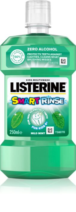 Listerine Smart Rinse Mild Mint Mouthwash for Kids | notino.co.uk
