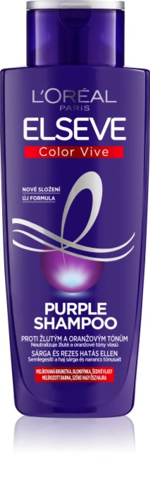 L’Oréal Paris Elseve Color-Vive Purple šampón neutralizujúci žlté tóny ...