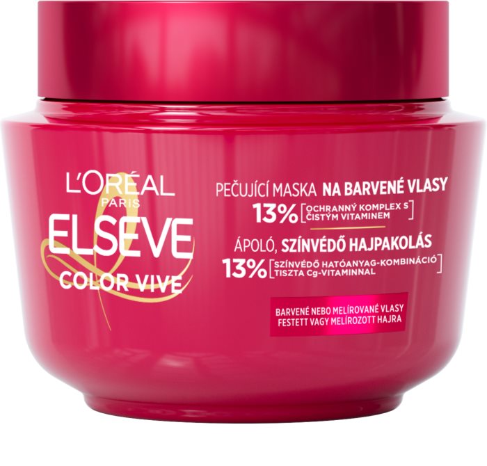 L’Oréal Paris Elseve Color-Vive masque pour cheveux colorés | notino.be
