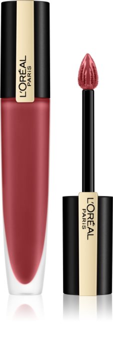 L’Oréal Paris Rouge Signature Parisian Sunset rossetto liquido matte ...