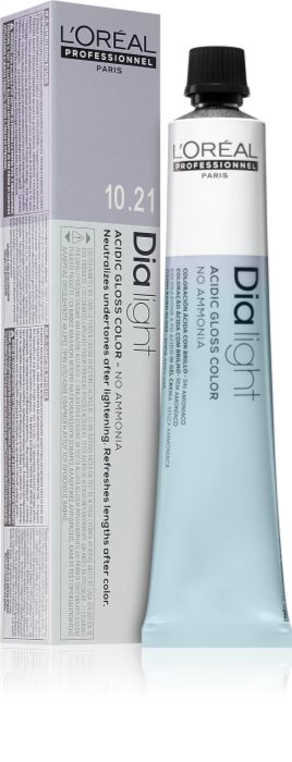 L’Oréal Professionnel Dialight 10.21 Permanent Hair Dye Ammonia - Free ...