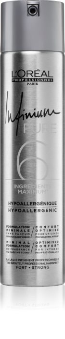 L’Oréal Professionnel Infinium Pure hypoalergiczny lakier do włosów ...