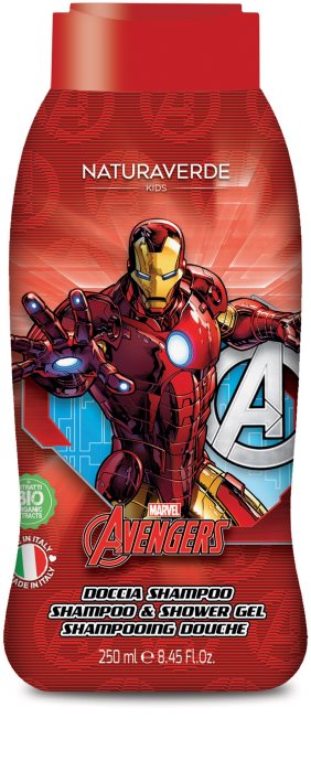 Marvel Avengers Ironman Shampoo and Shower Gel shampoing et gel de ...
