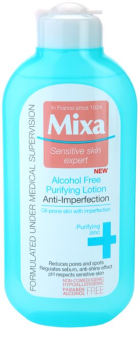 MIXA Anti-Imperfection lotion purifiante visage sans alcool | notino.fr