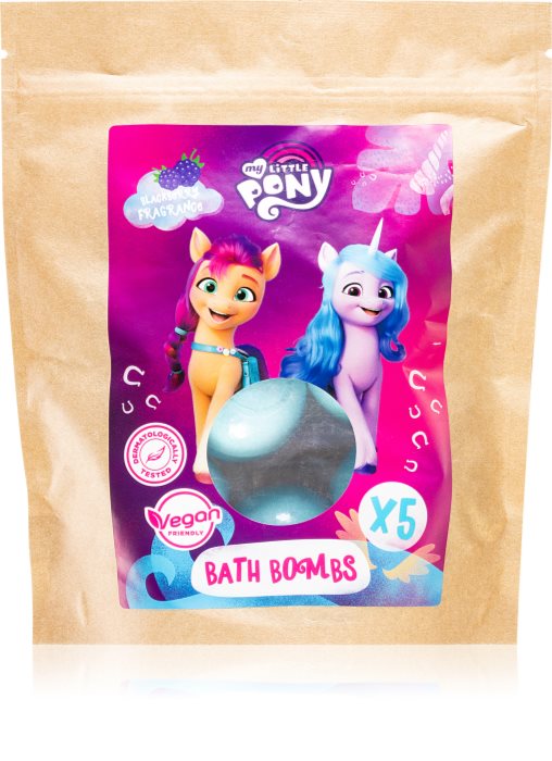 My Little Pony Bath Bombs Effervescent Bath Bomb for Kids | notino.co.uk