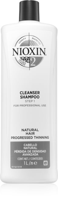 Nioxin System 2 Cleanser Shampoo Purifying Shampoo For Fine To Normal ...