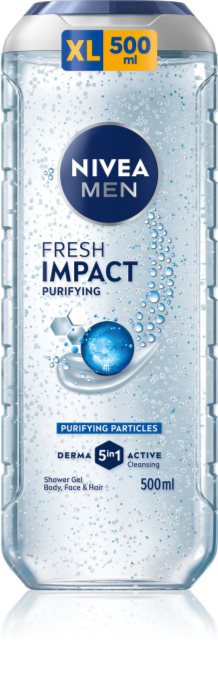 Nivea Men Pure Impact Body Wash for Men | notino.ie