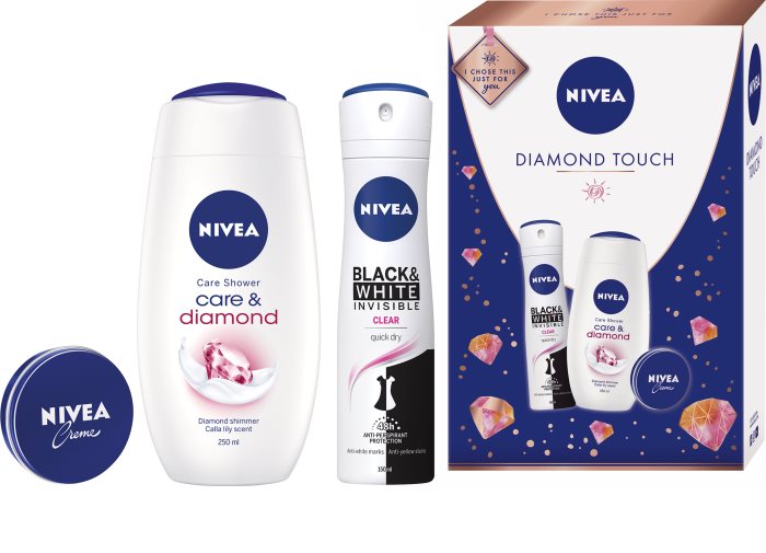 Nivea Diamond Touch coffret XV. | notino.pt