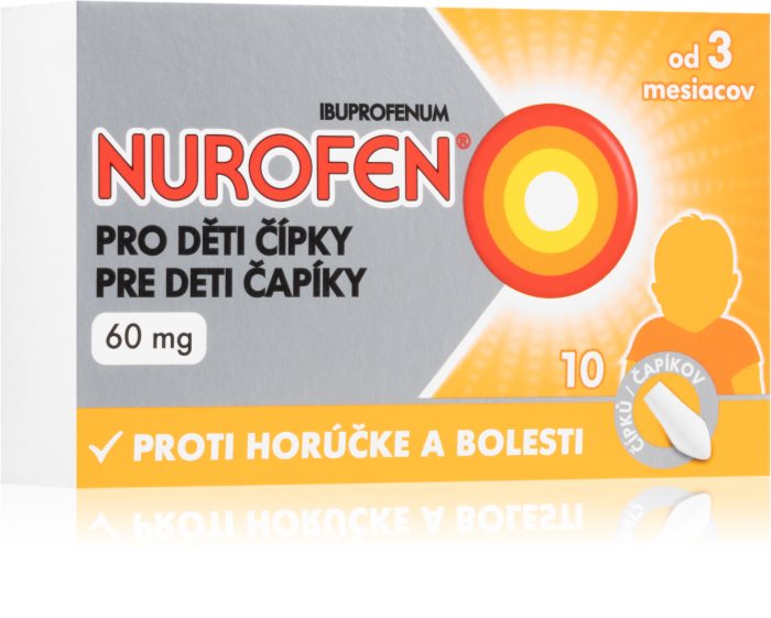 Nurofen Nurofen pro děti 60mg čípky | notino.cz