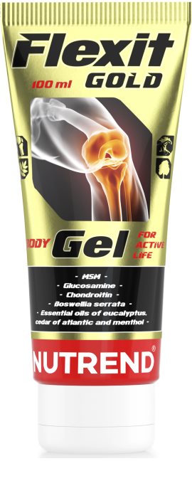 Nutrend Flexit Gold Gel Ice Body Gel Accelerating Recovery After ...