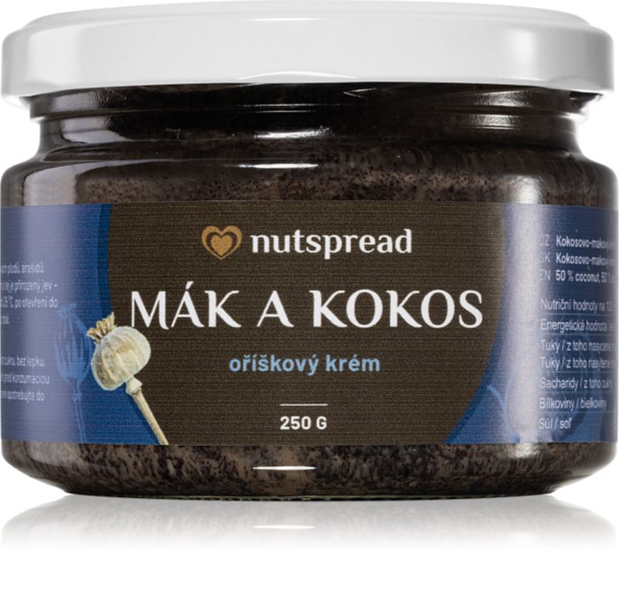 Nutspread Kokosovo-makový krém ořechová pomazánka | notino.cz