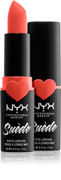 NYX Professional Makeup Suede Matte Lipstick barra de labios ...