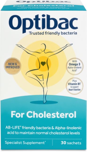 Optibac For Cholesterol probiotika při vysokém cholesterolu | notino.cz