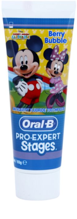 Oral B Pro-Expert Stages Mickey Mouse Toothpaste for Children | notino ...