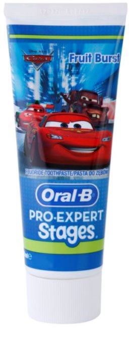 Oral B Pro-Expert Stages Cars Toothpaste for Children | notino.co.uk
