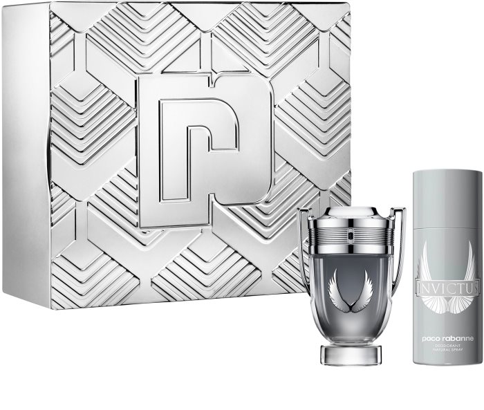 Paco Rabanne Invictus Platinum coffret cadeau III. pour homme | notino.fr