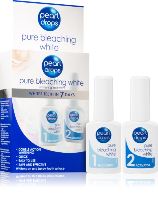 Pearl Drops Pure Bleaching White Teeth Whitening Kit | notino.ie