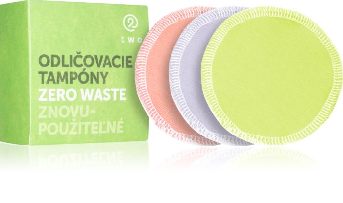 Two Cosmetics Zero Waste pratelné odličovací tampony | notino.cz