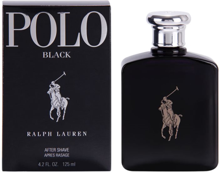Ralph Lauren Polo Black loción after shave para hombre | notino.es