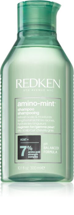 Redken Amino Mint Gentle Cleansing Shampoo For Rapidly Oily Hair ...