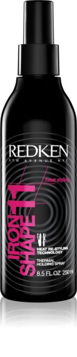 Redken Heat Styling Iron Shape 11 Heat Protection Hairspray for Use ...