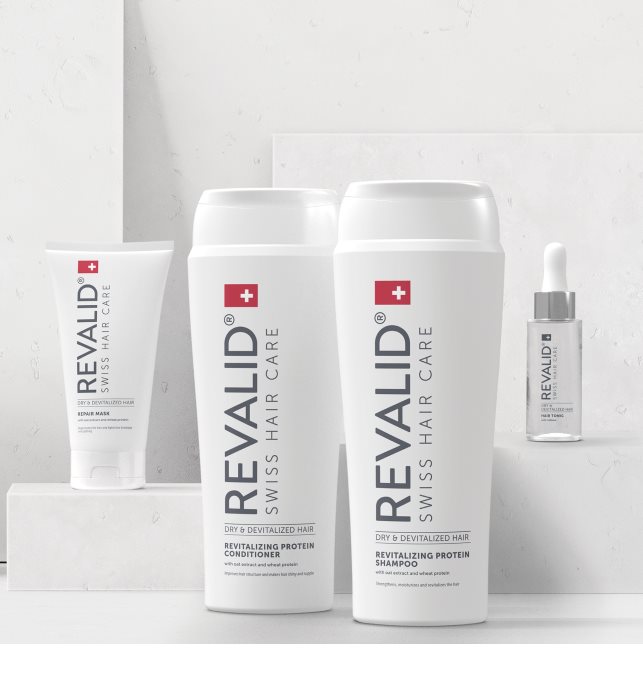 Revalid Revitalizing Protein Shampoo + Conditioner cuidado capilar ...
