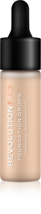 Revolution PRO Foundation Drops podkład w płynie z pipetą