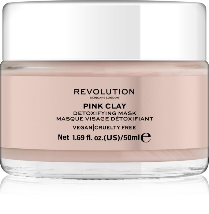 Revolution Skincare Pink Clay Detoxikační Pleťová Maska Notino Cz