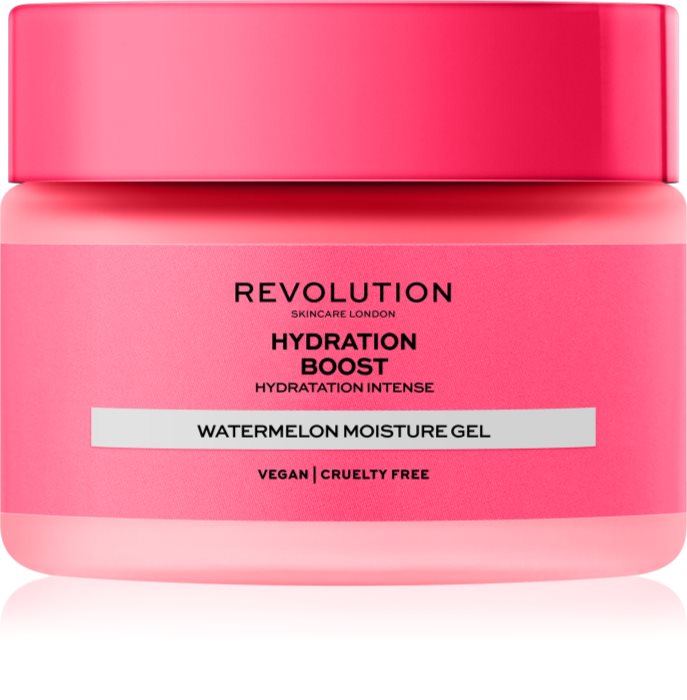 Revolution Skincare Boost Hydrating Watermelon gel-crème hydratant ...