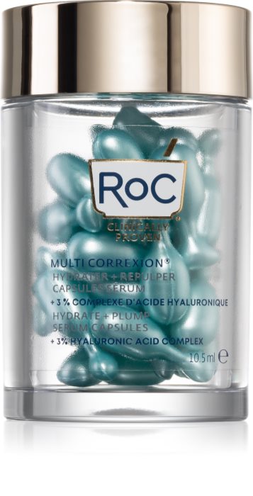 RoC Multi Correxion Hydrate & Plump sérum hydratant en capsules | notino.fr