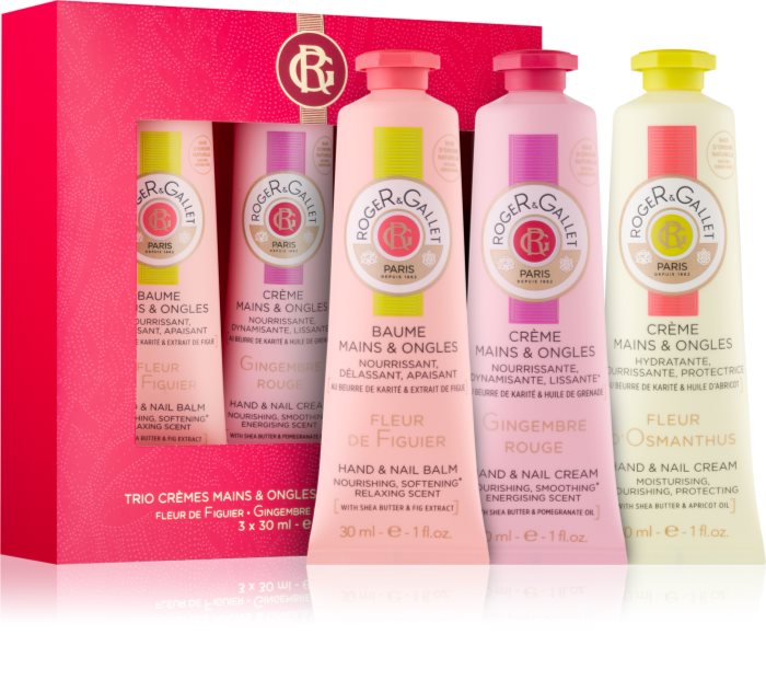 Roger & Gallet Hand Cream Trio coffret III. | notino.pt