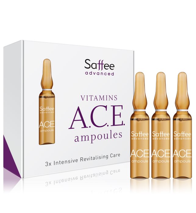Saffee Advanced Vitamins A.C.E. Ampoules ampoules – Pack de démarrage 3 ...