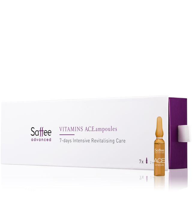 Saffee Advanced Vitamins A.C.E. Ampoules fiala – Trattamento intensivo ...