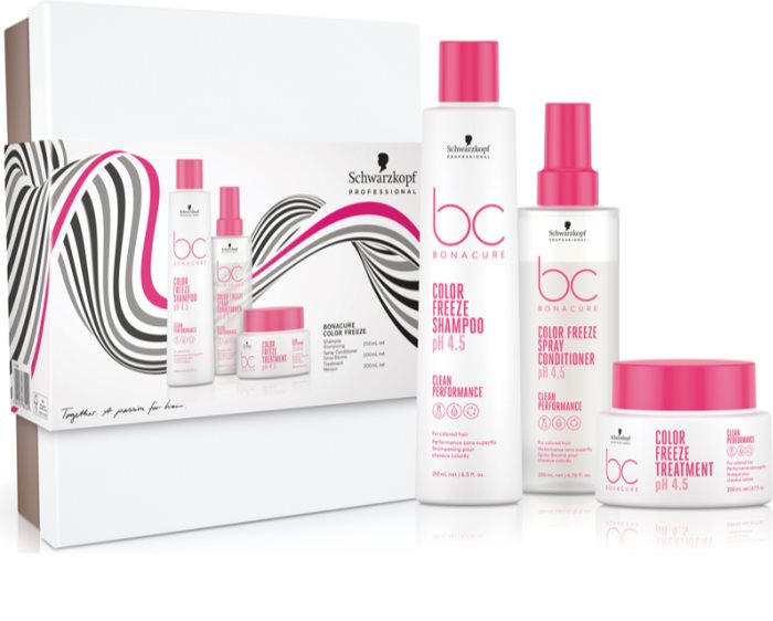 Schwarzkopf Professional BC Bonacure Color Freeze Set I. (für gefärbtes ...
